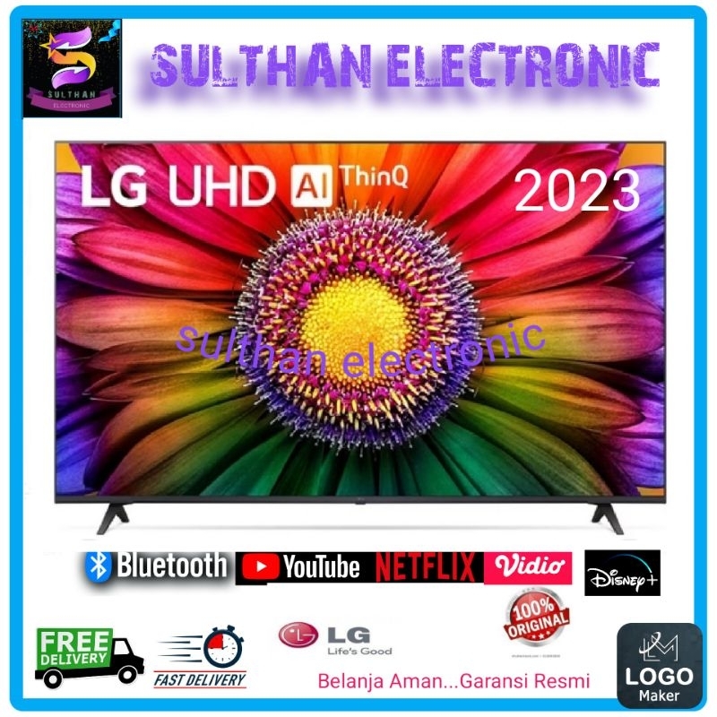 Jual TV LG 65UR8050 SMART TV UHD 4K 65 INCH | 65UR8050PSB NEW MODEL 2023 | Shopee Indonesia