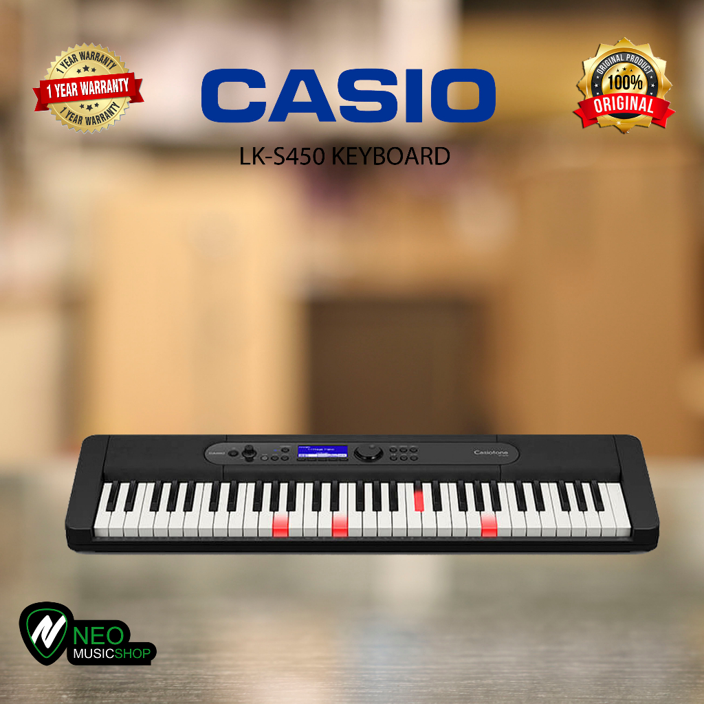 Jual Casio LK-S450 Keyboard Casiotone | Shopee Indonesia