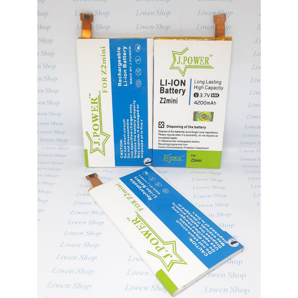 Jual Batre batrai baterai Sony Xperia Z2 MINI COMPACT - D6563 - LIS1547ERPC DOUBLE POWER JPOWER ...