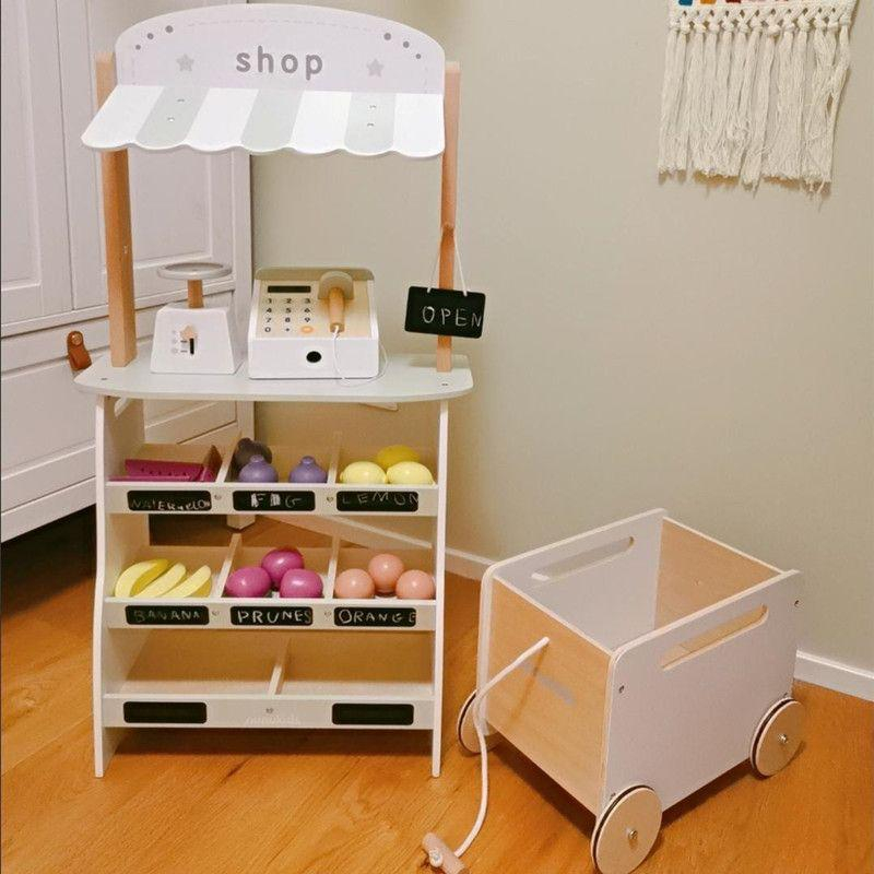 Jual NunuKids Fruit Stand [Includes CASHIER +TROLEY+ FRUITS+SCALE ...