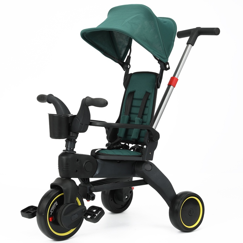 Jual HAPYEE Sepeda stroler roda tiga anak lipat anak 1 tahun sepeda ...