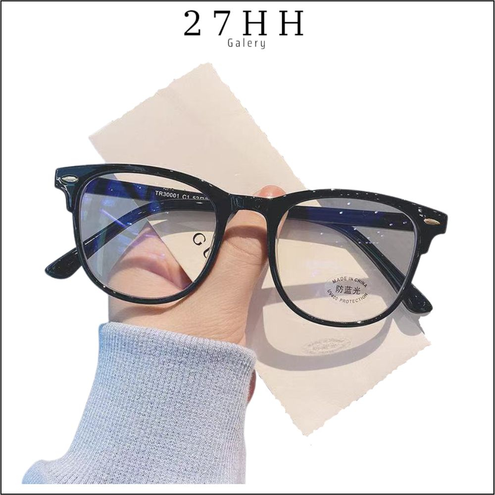 Jual 27HH KACAMATA WANITA KOREA ANTI RADIASI KACAMATA KOTAK FASHION RETRO BENTUK KOTAK ...