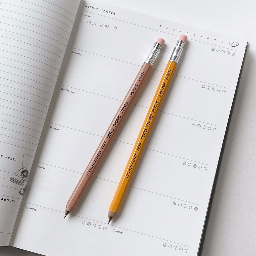 Jual Mechanical Pencil 0.5 Wood Classic Series | Shopee Indonesia