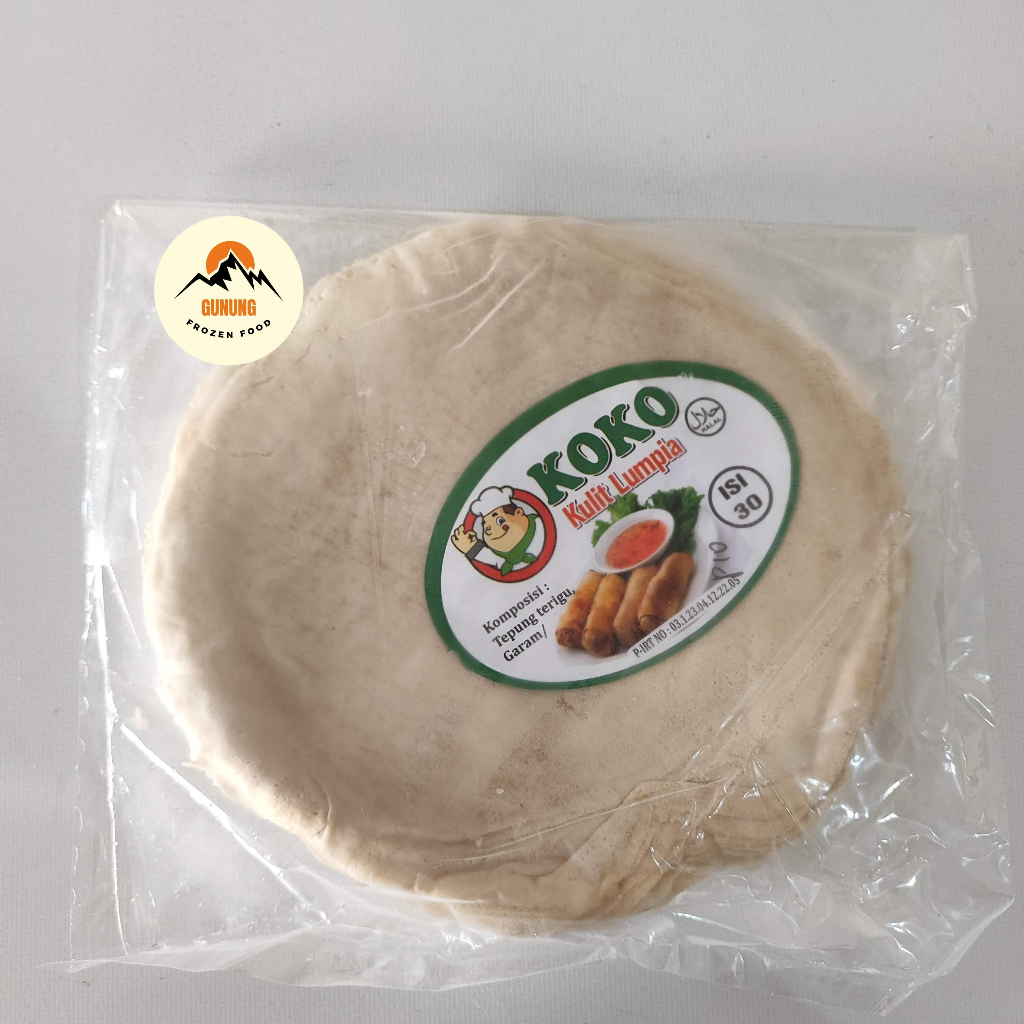 Jual Kulit Lumpia Bulat Koko isi 30 | Shopee Indonesia