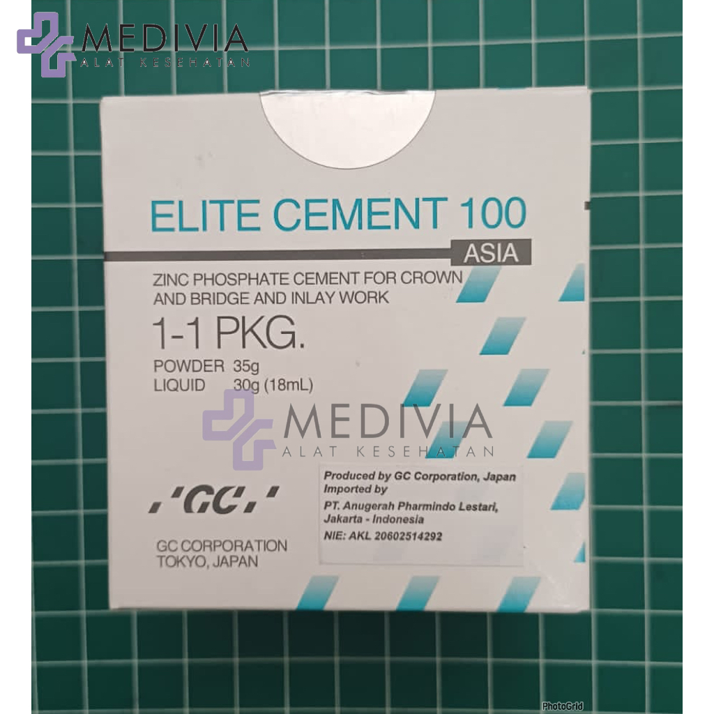 Jual GC ELITE CEMENT MINI PACK ZINC PHOSPHATE SEMEN ZINC FOSFAT PHOSPT ...