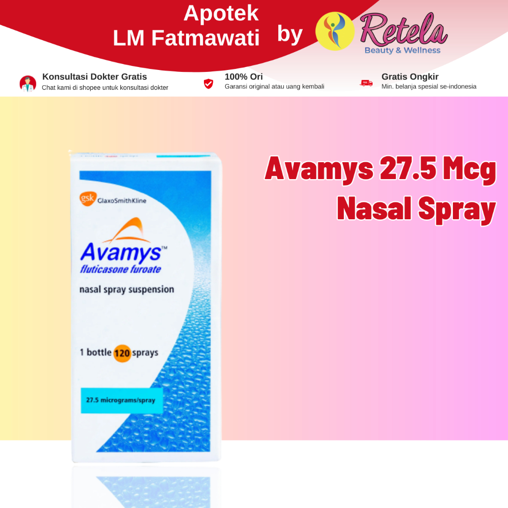 Jual AVAMYS 27,5MCG NASAL SPRAY | Shopee Indonesia