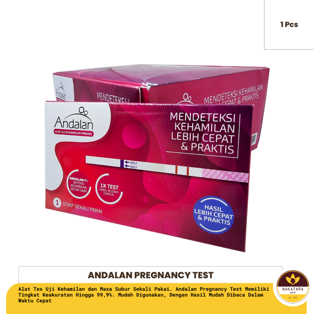 Jual ANDALAN PREGNANCY TEST ALAT UJI KEHAMILAN INSTANT | Shopee Indonesia