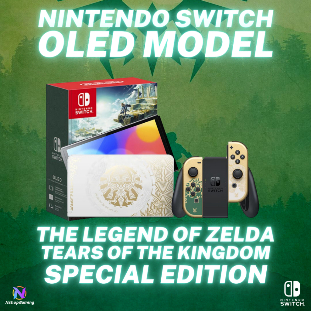 Jual Nintendo Switch - Oled Model: The Legend of Zelda Special Edition ...