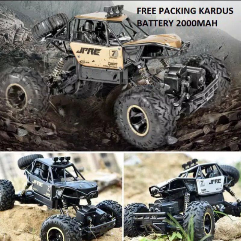 Jual RC 1:20 2.4Ghz Mobil Remote Control Rock Crawler Off-road Ban ...