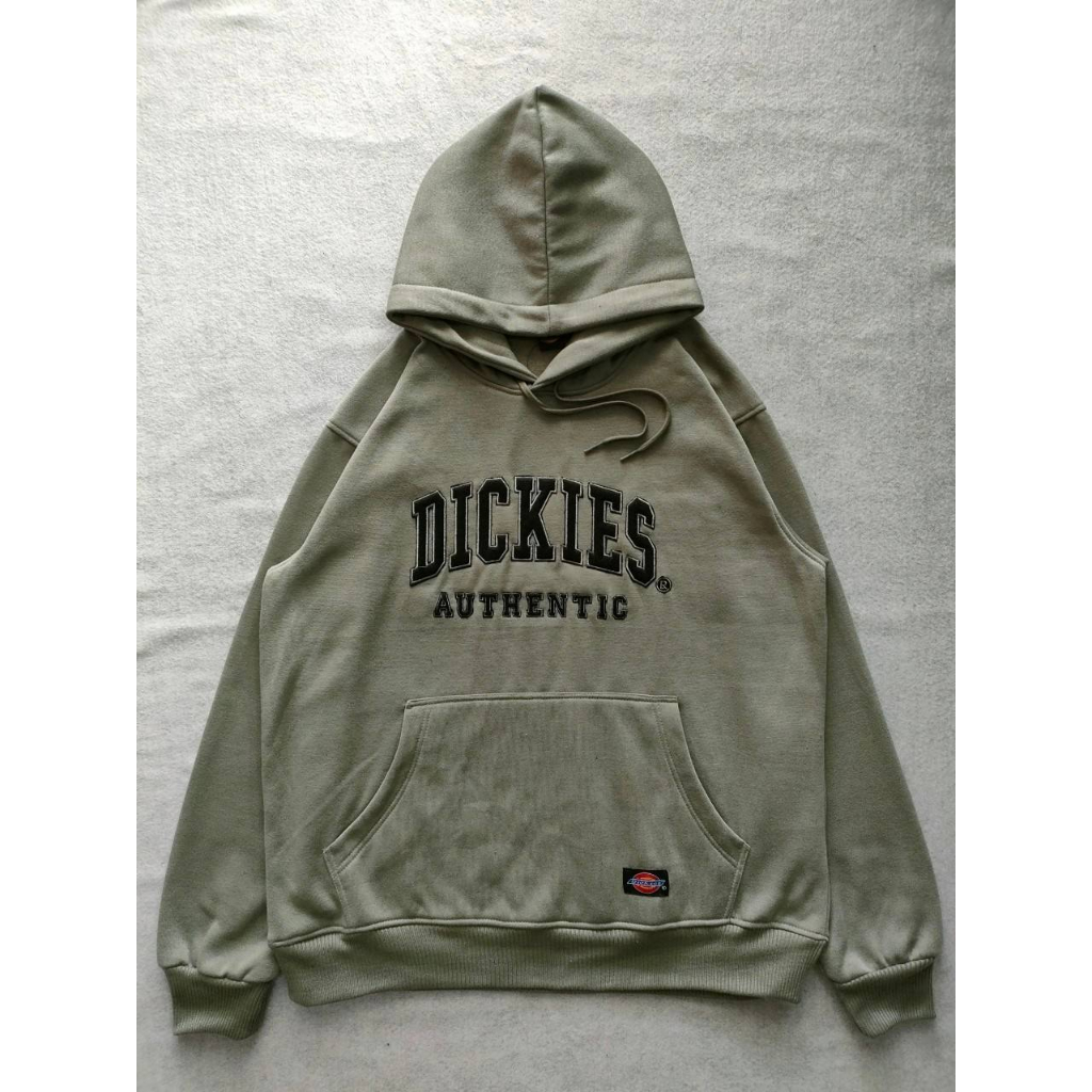 Jual JAKET SWEATER HOODIE DICKIES WHITE FONT RED BORDIR & FULLTAG ...