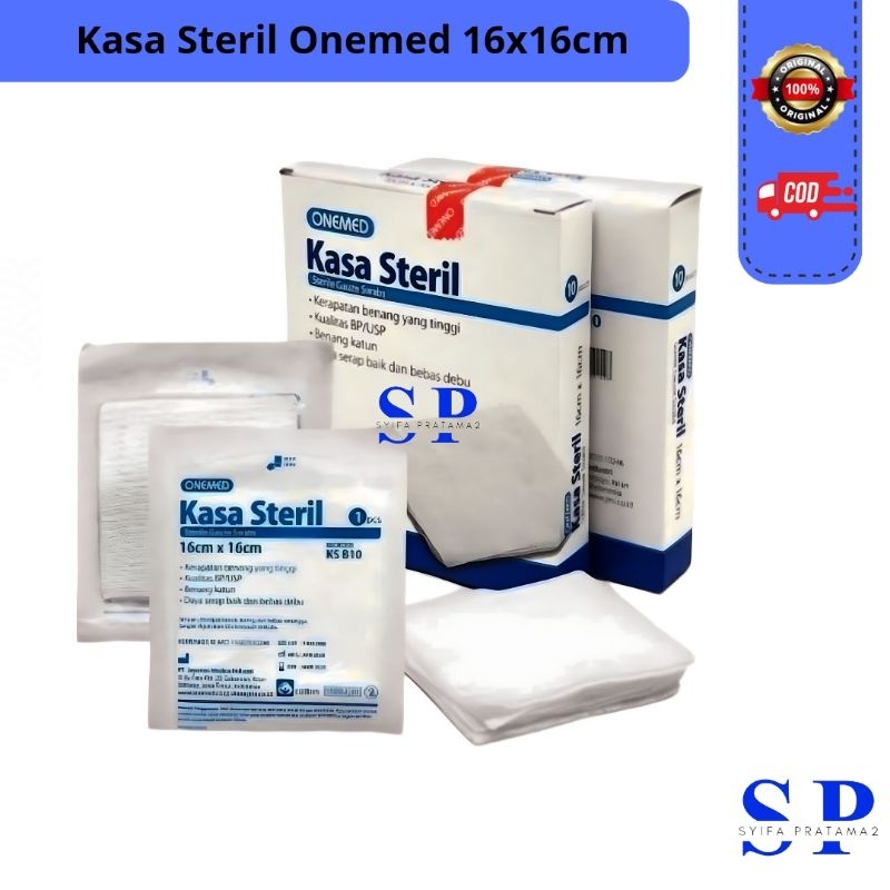 Jual Alat Medis Kasa Steril Onemed Kassa Steril One Med Sterile Gauza ...