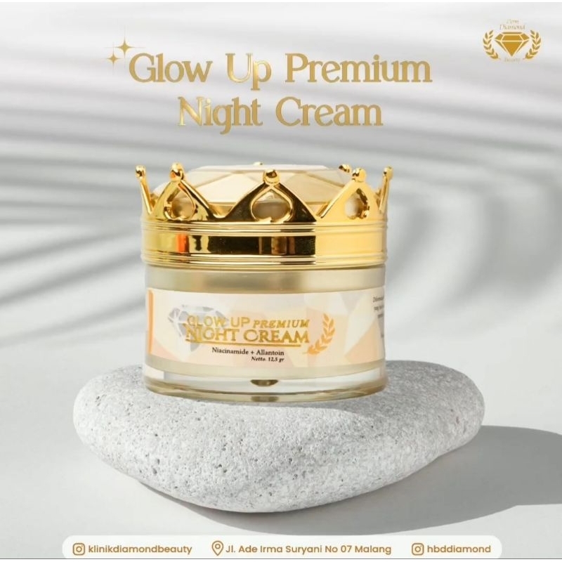 Jual cream malam premium glow up bikin kinclong terbukti | Shopee Indonesia