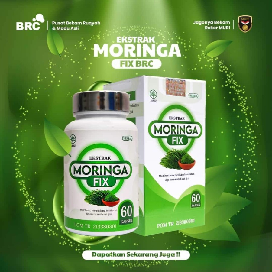 Jual BRC Moringa Fix Ekstrak Daun kelor | Shopee Indonesia