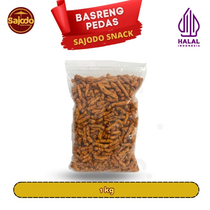 Jual Basreng Sajodo Snack. Original dari Sajodo - 1 kg | Shopee Indonesia