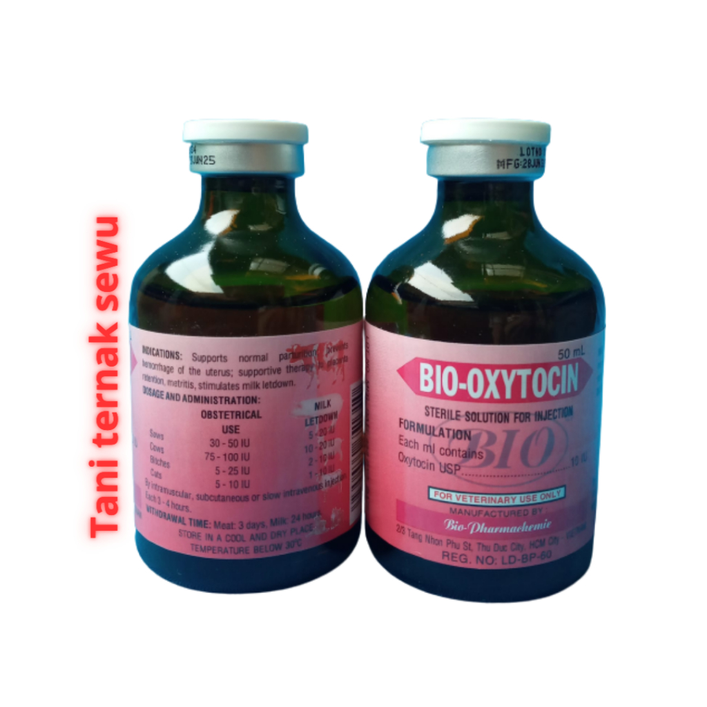 Jual BIO OXY-TOCIN 50ml - Hormon perangsang kontraksi uterus dan ...