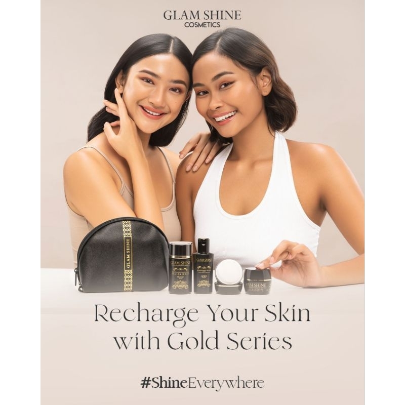 Jual PAKET BASIC GLAMSHINE GOLD SERIES | Shopee Indonesia