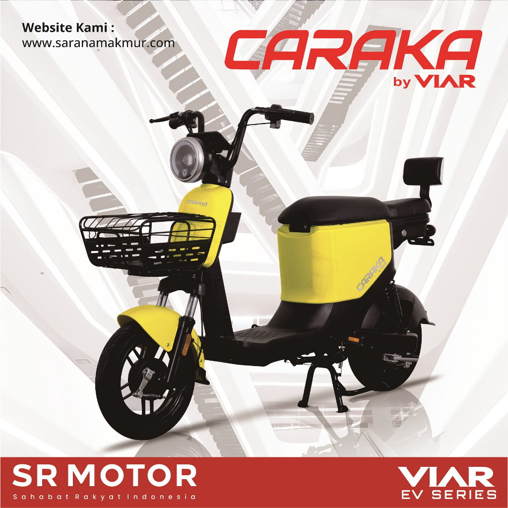 Jual SEPEDA LISTRIK CARAKA VIAR | Shopee Indonesia