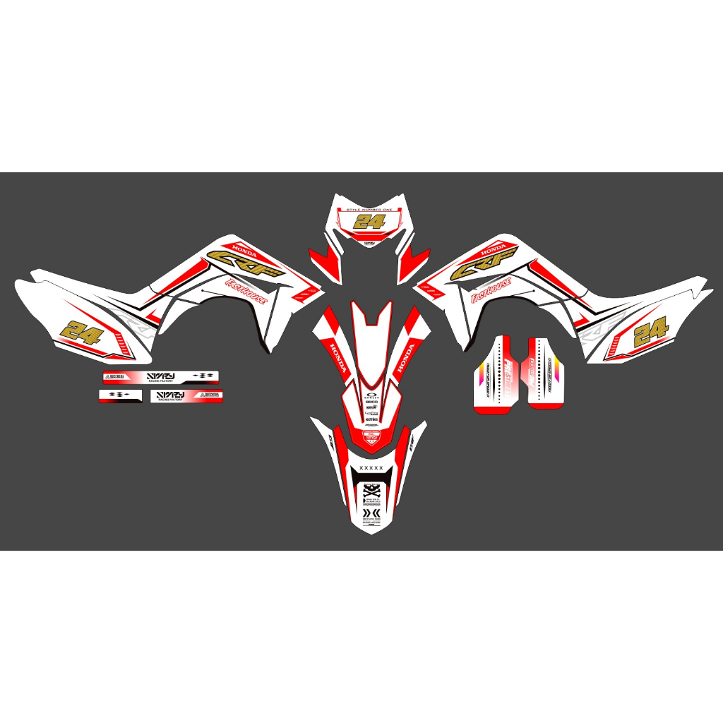 Jual SIMPLY DECAL STIKER MOTOR FULL BODY BEBAS DESIGN | Shopee Indonesia