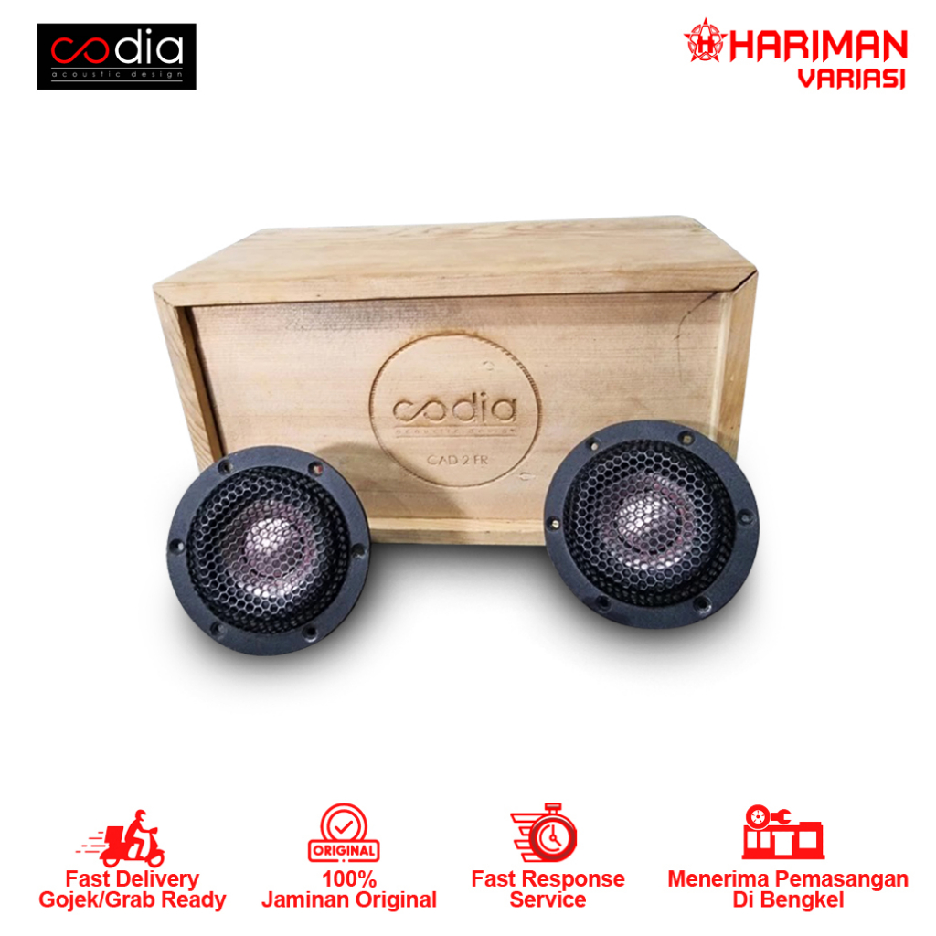 Jual Speaker Full Range Codia Cad 2 Fr Accoustic Design | Shopee Indonesia