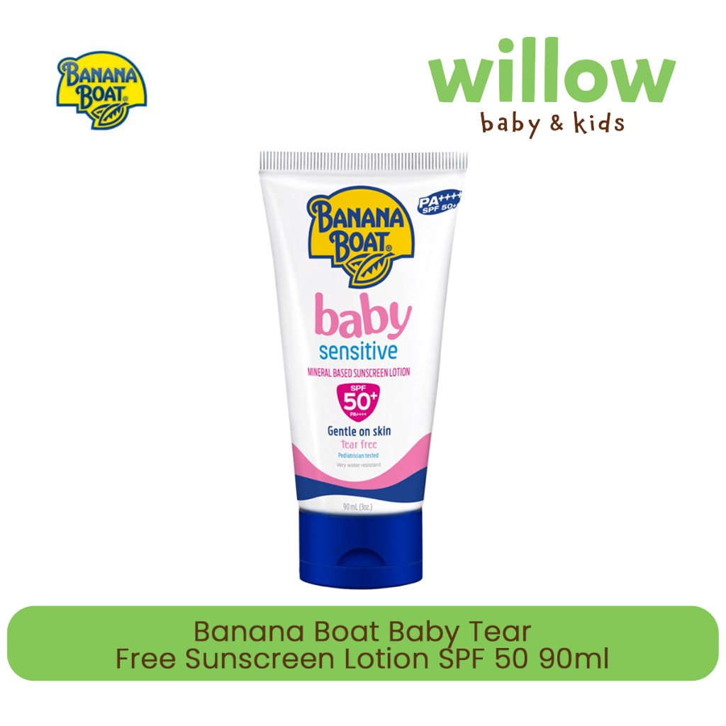 Jual Sunblock Bayi - Banana Boat Baby Tear Free Sunscreen Lotion SPF50 ...