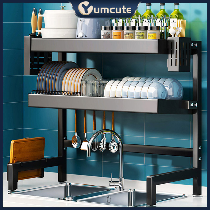 Jual Rak Dapur Rak Piring Stainless Steel Rak Pinggan Sinki Peniris ...