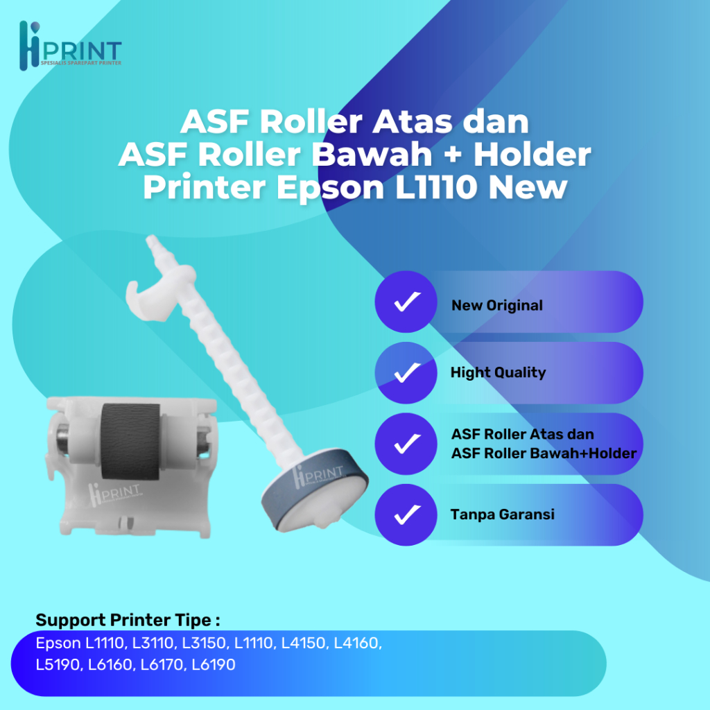 Jual ASF Roller Atas Bawah plus holder L1110 L3110 L3150 Printer Epson ...