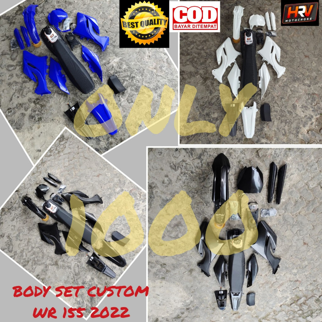 Jual BODY SET CUSTOM WR 155 2022 FULLSET ASSY LENGKAP JOK TANGKI WR155 ...