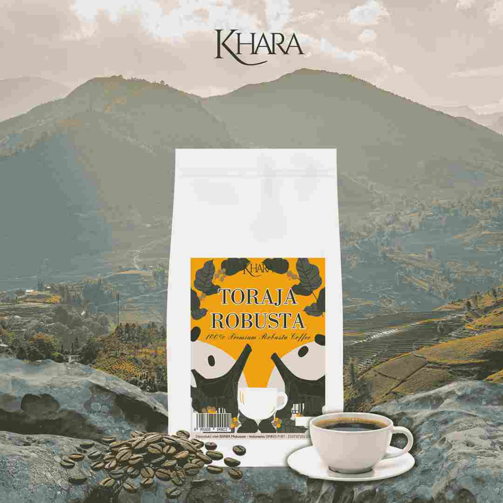 Jual Biji Kopi Bubuk Robusta Toraja / Robusta Coffee - Khara Toraja ...