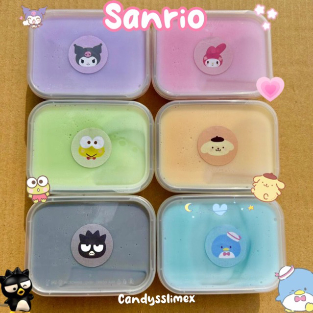 Jual Sanri0 Slime Character Slime Tofu Slime Original Murah Sanrio ...