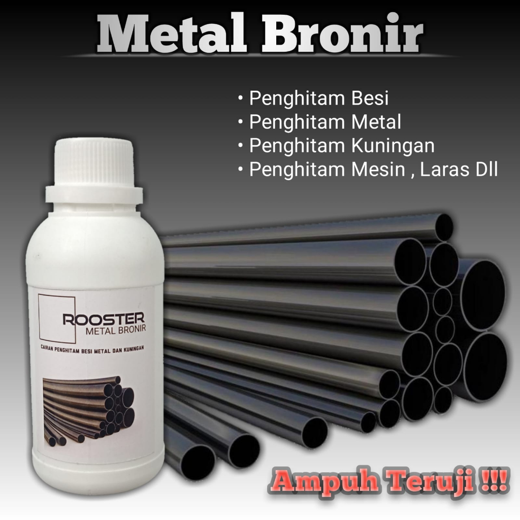 Jual ROOSTER PUTIH METAL BRONIR 100 ML | Shopee Indonesia