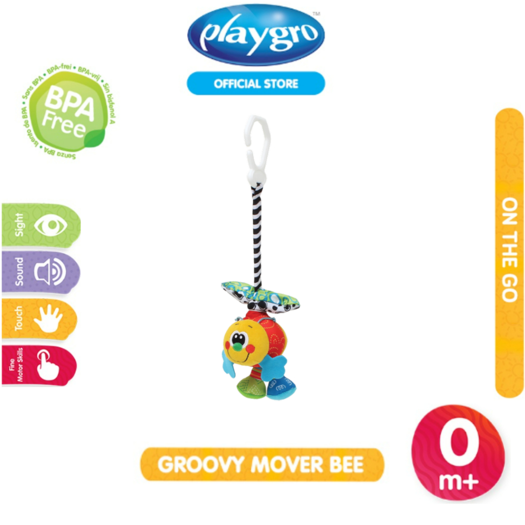 Jual Playgro Groovy Mover Bee | Shopee Indonesia