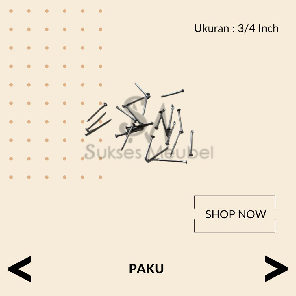 Jual PAKU 3/4" - 2 CM MERK BERUANG INDONESIA 3/4 INCH PAKU KAYU ...