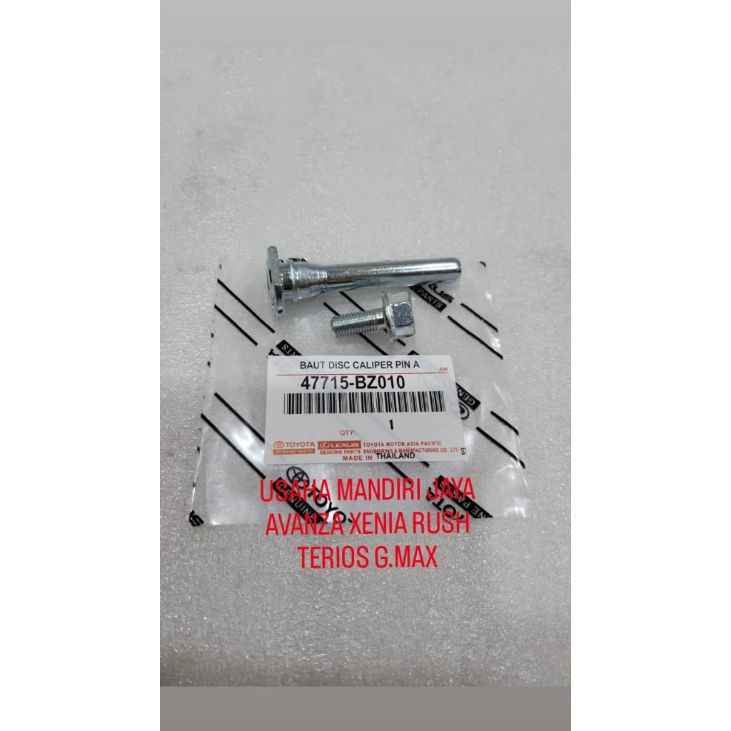 Jual BAUT DISC CALIPER PIN A SET BAUT PIN A AVANZA XENIA RUSH GRAND MAX ...
