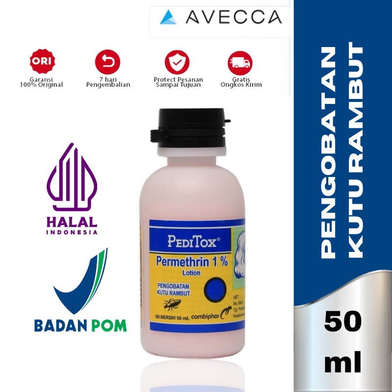 Jual Peditox Liquid 50 ml / Pembasmi Kutu Rambut / Obat Kutu Rambut ...