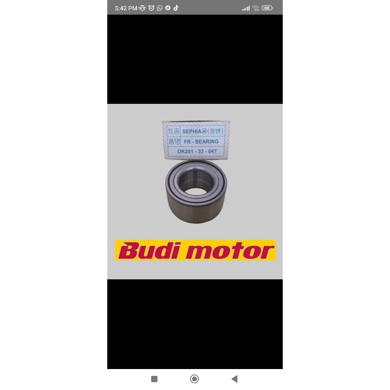 Jual bearing roda depan timor mazda lantis familia interplay | Shopee ...
