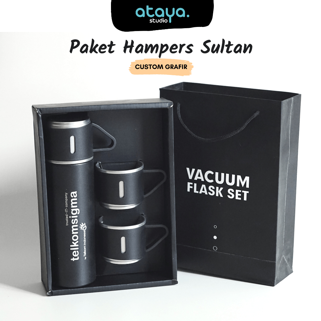 Jual Paket Hampers Tumbler Sultan Custom Free Grafir Nama/Logo/Karakter ...