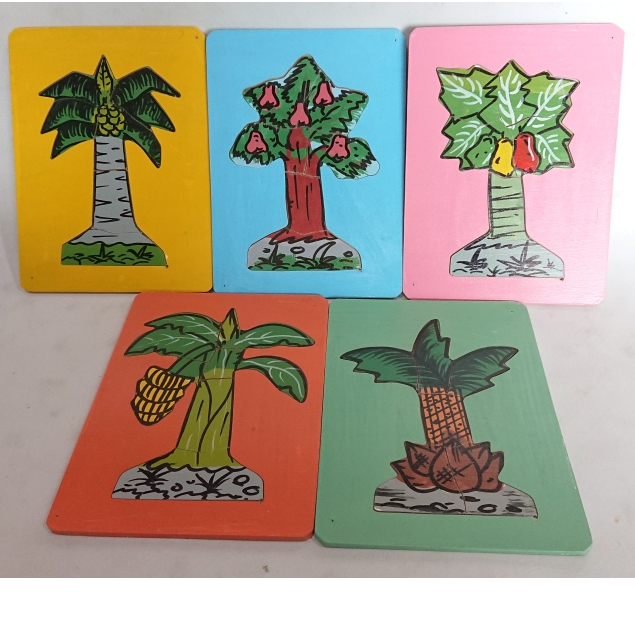 Jual Puzzle Tumbuhan (Isi 5) | Shopee Indonesia