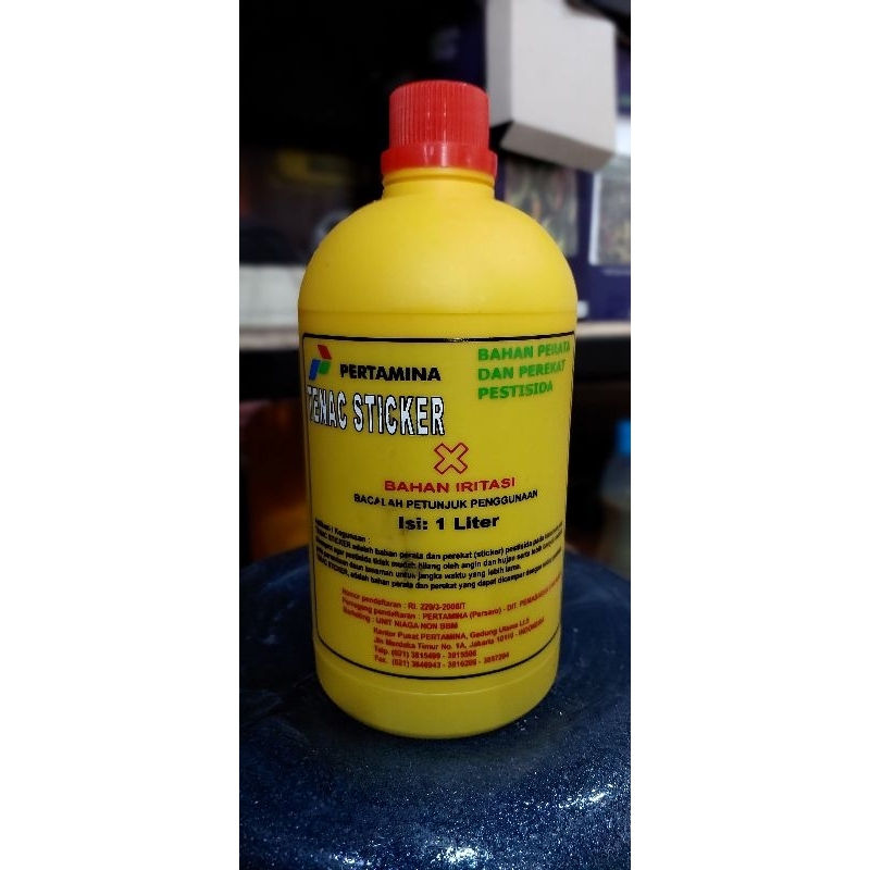 Jual PEREKAT TENAC STIKER 1LTR | Shopee Indonesia