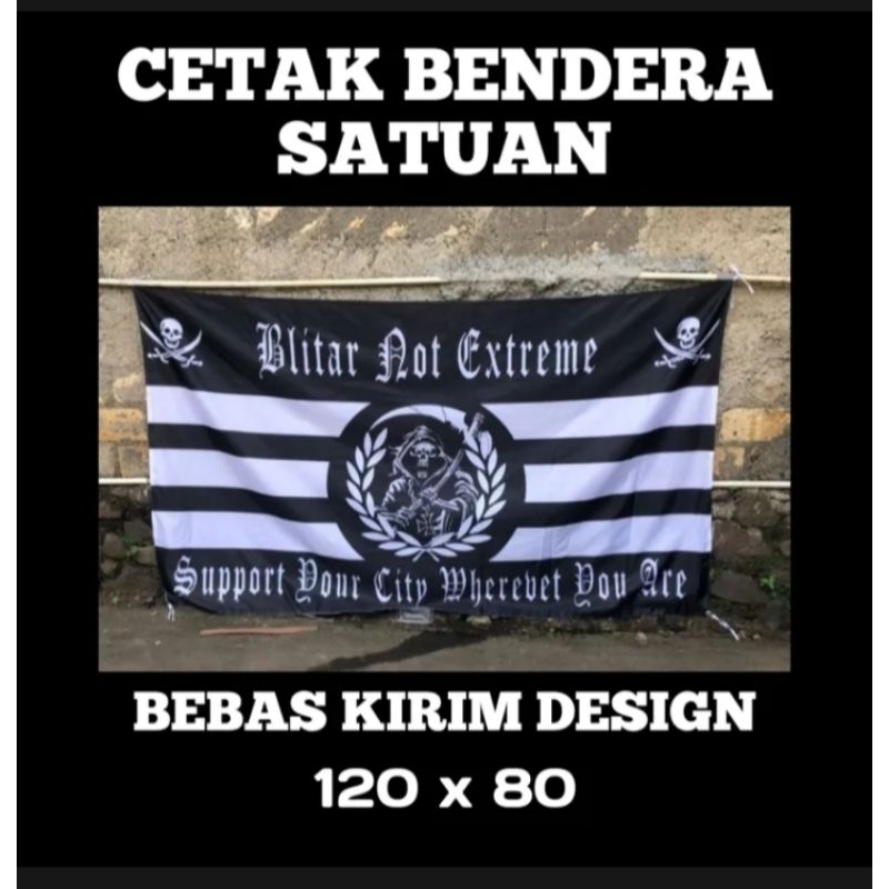 Jual BENDERA PRINTING UKURAN 120 X 80 - CUSTOM BENDERA SATUAN - BENDERA ...