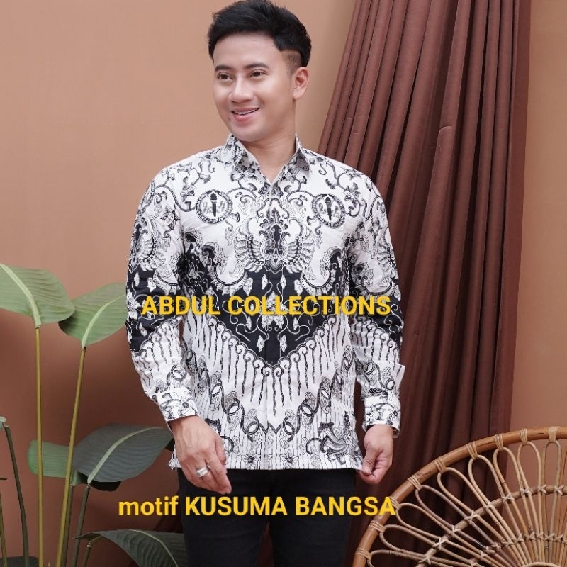 Jual Baju Guru Kemeja Pria PGRI Motif Kusuma Bangsa Ukuran S Sampai 5L | Shopee Indonesia
