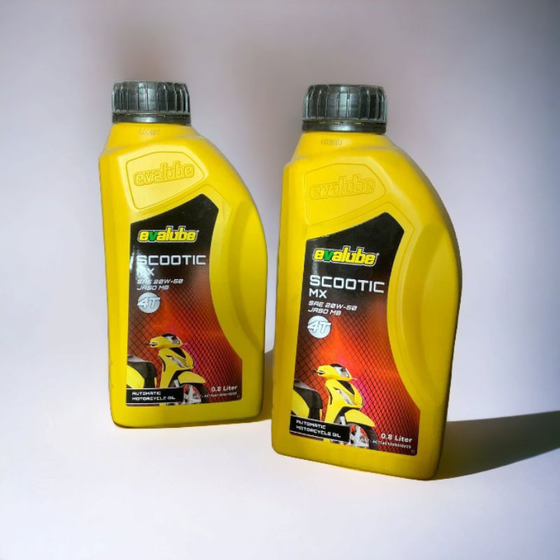 Jual EVALUBE OIL Scootic MX 4T 20W-50 0.8L | Shopee Indonesia