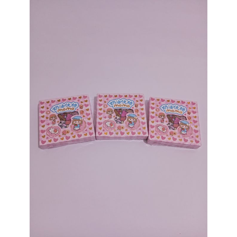 Jual Stiker Momo Box Mini isi 100 pcs | Stiker Korea Viral | Shopee ...