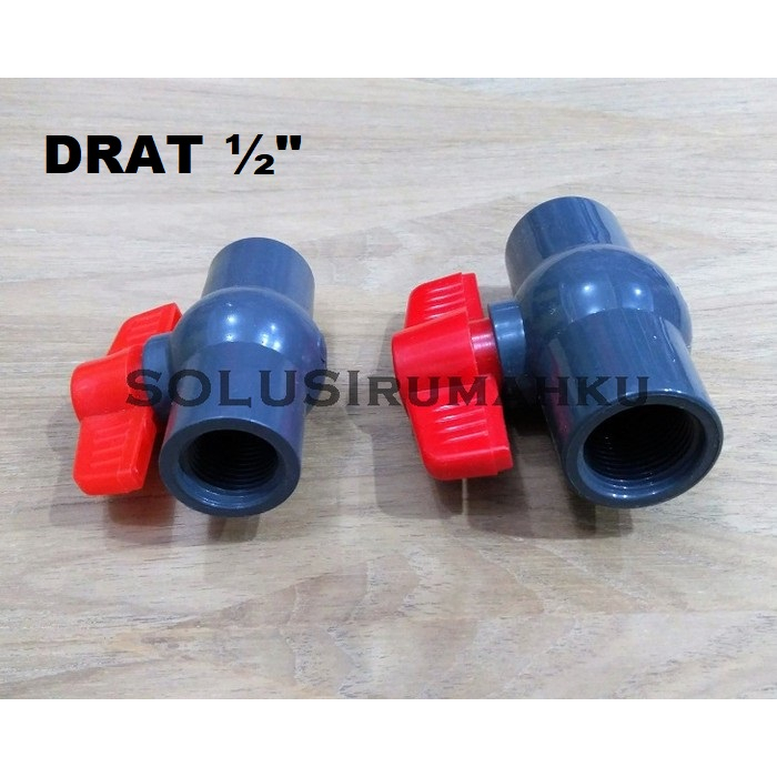 Jual Ball Valve Drat 1/2" Stop Kran Drat 1/2 Inch Kran Air Drat Dalam | Shopee Indonesia
