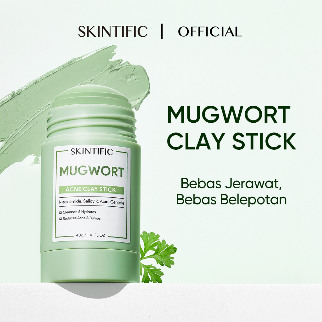 Jual Skintific Mugwort Acne Clay Stick | Masker Skintific | Masker ...