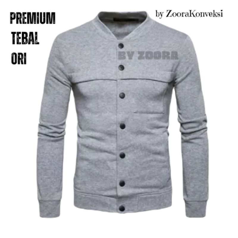 Jual Cardigan Tebal Pria Flecee Premium Original Keren Terbaik | Shopee ...