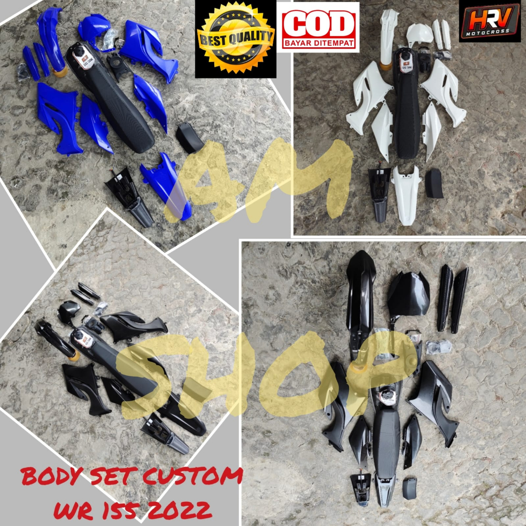Jual BODY SET CUSTOM WR 155 2022 TRAIL SUPERMOTO MOTOCROSS WR155 ...
