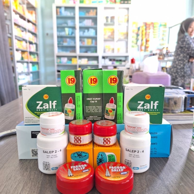 Jual Obat Gatal, Kutu air, Panu, Kadas, Kurap /19 cair/zalf 19/salep 88 ...
