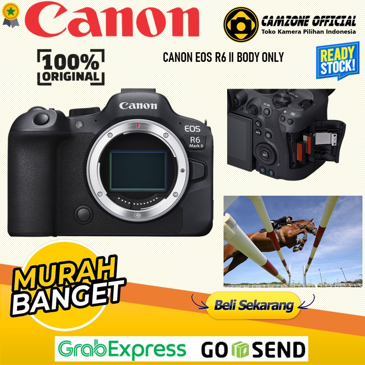 Jual Canon EOS R6 Mark II Mirrorless Camera | Shopee Indonesia