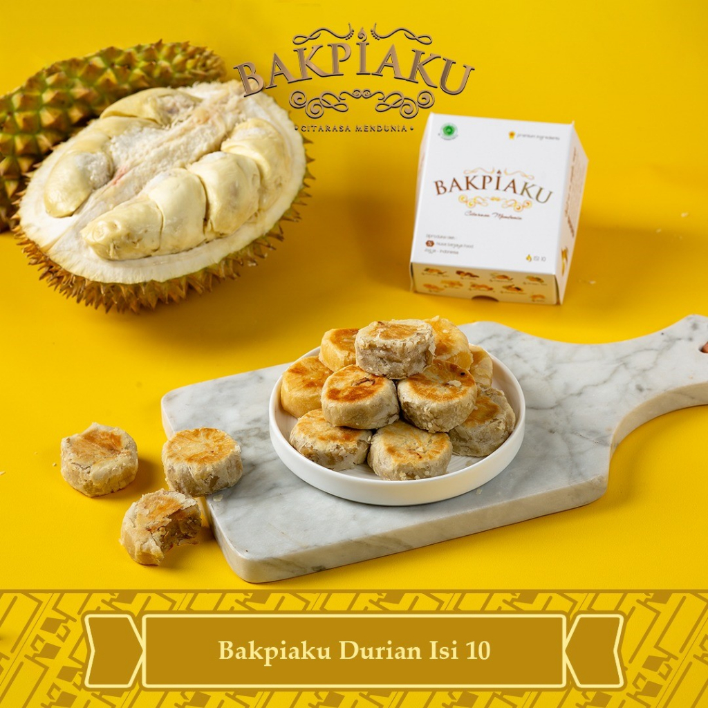 Jual Bakpia Bakpiaku Khas Jogja isi 10 Rasa Durian | Shopee Indonesia
