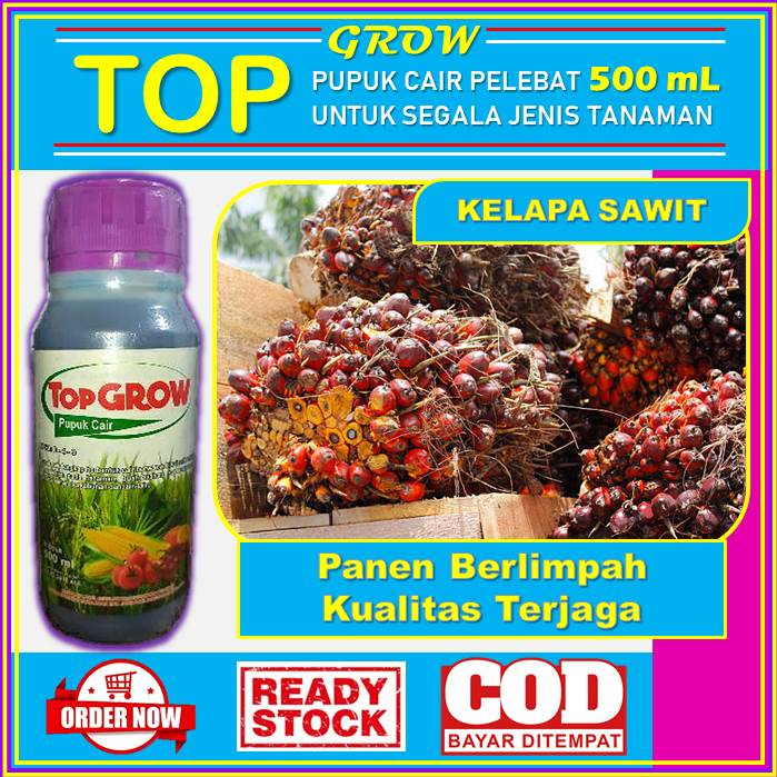 Jual Pupuk Pelebat Kelapa Sawit [Terbaru] Pupuk Pelebat Tanaman - Pupuk Cair 500 ML - Pupuk Cair ...